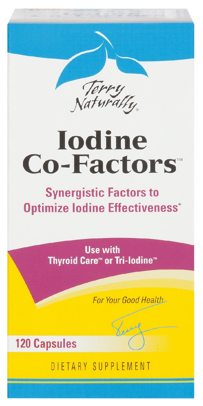 Europharma Terry Naturally Iodine Co-Factors 120 Capsules – Better ...